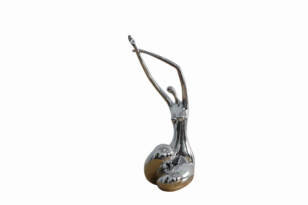 Sculpture: Buy Modrest Lass Modern Silver Sculpture